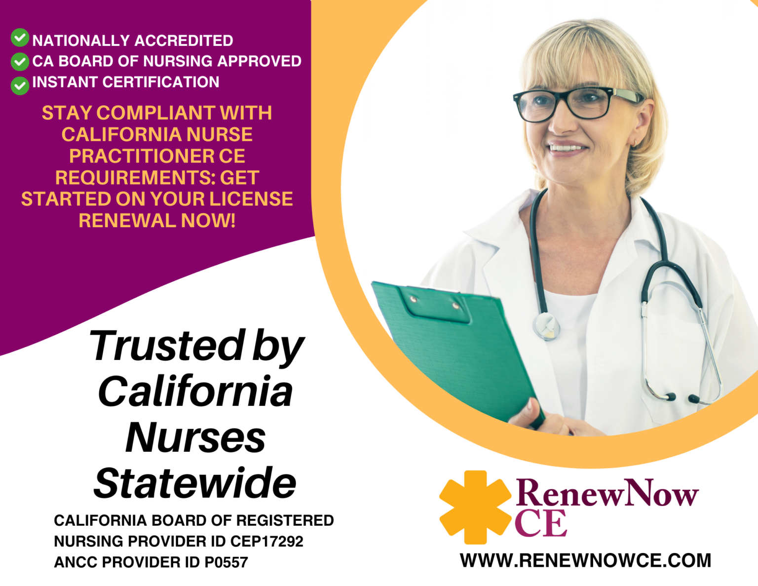 Nursing CE Requirements for California License Renewal Archives - Renew ...