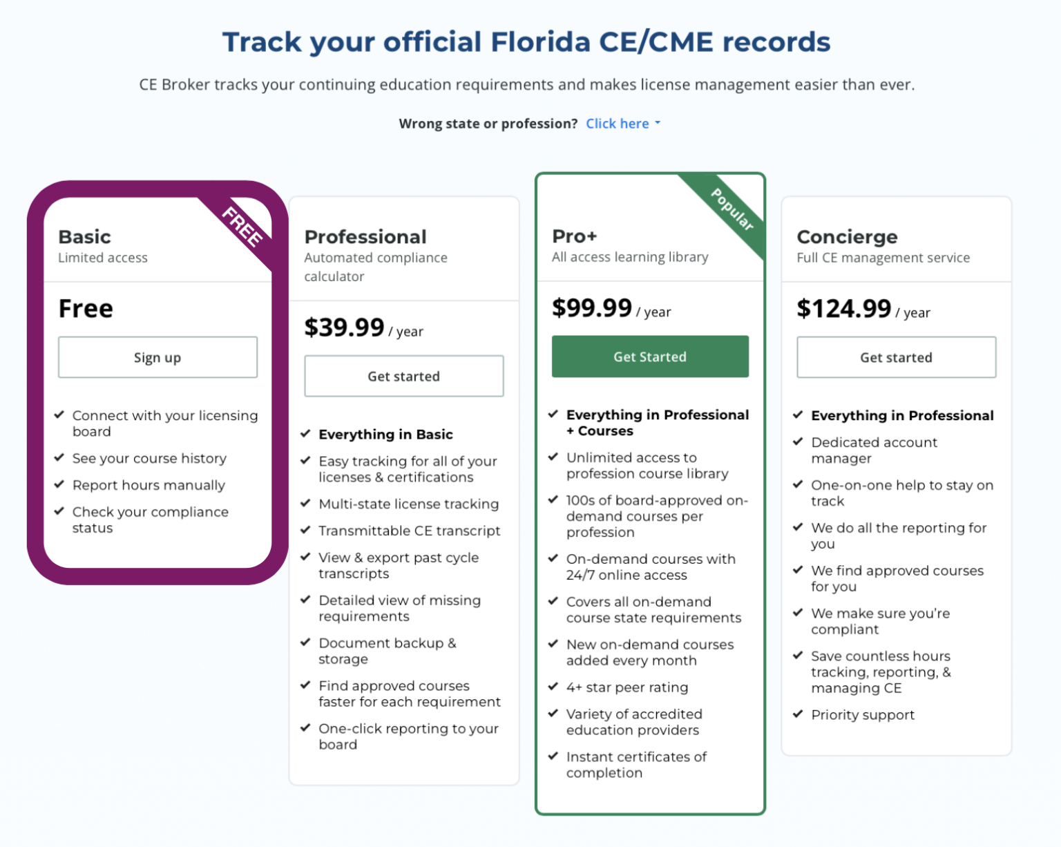 CE Broker Free Account for Easy Florida RN License Renewal - Renew Now CE